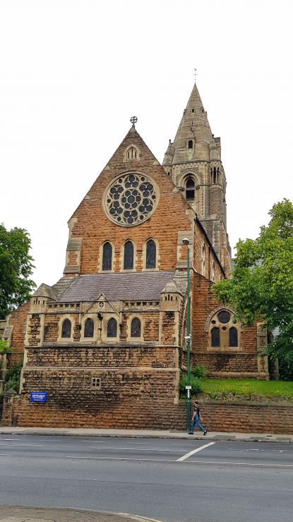 T:UK - St Andrews Church Spire Nottingham