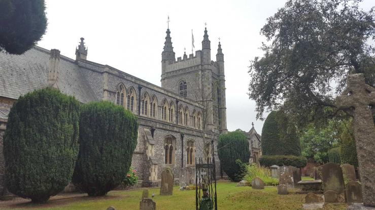 T:UK - St Marys Church Tower Beaconsfield