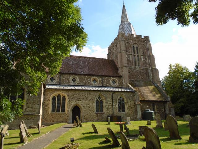 T:UK - Bourn Church Spire
