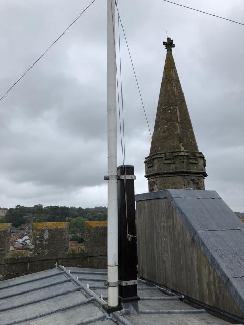 T:UK - Farnham Church Tower Flagstaff