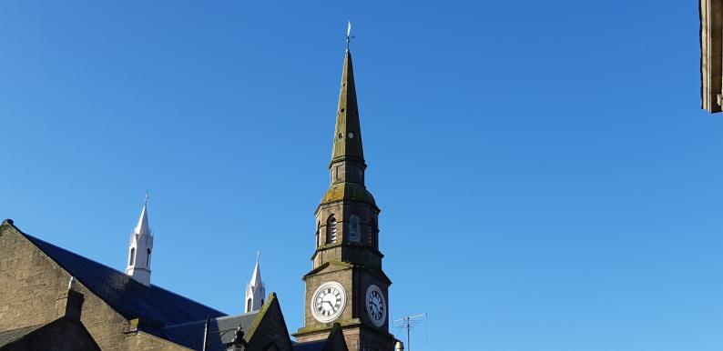 T:UK - Forfar West Church Spire