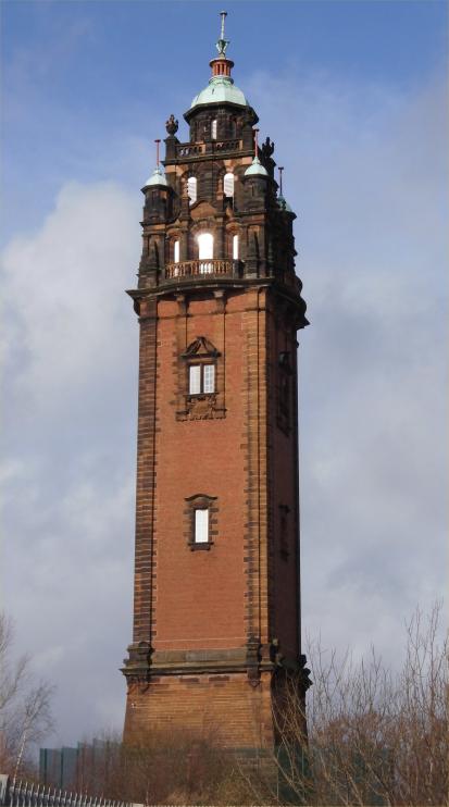 T:UK - Ruchill Hospital Tower Vane