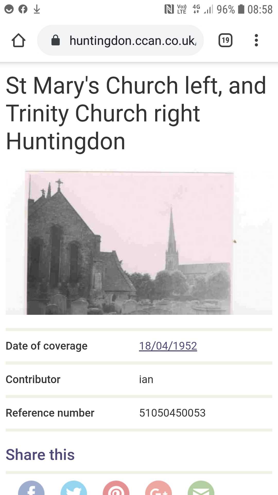 T:UK - Huntingdon Church Spire