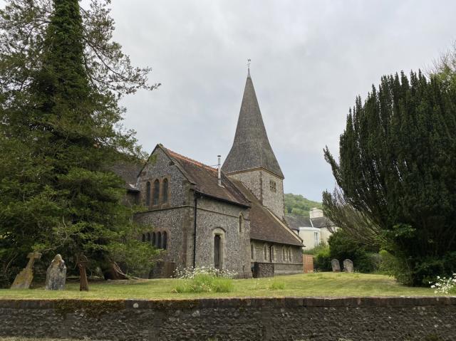 T:UK - Graffham Church Spire