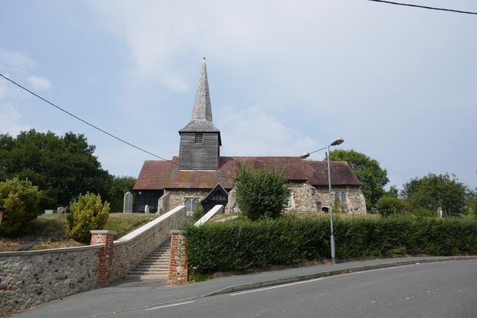 T:UK - Laindon Church Spire