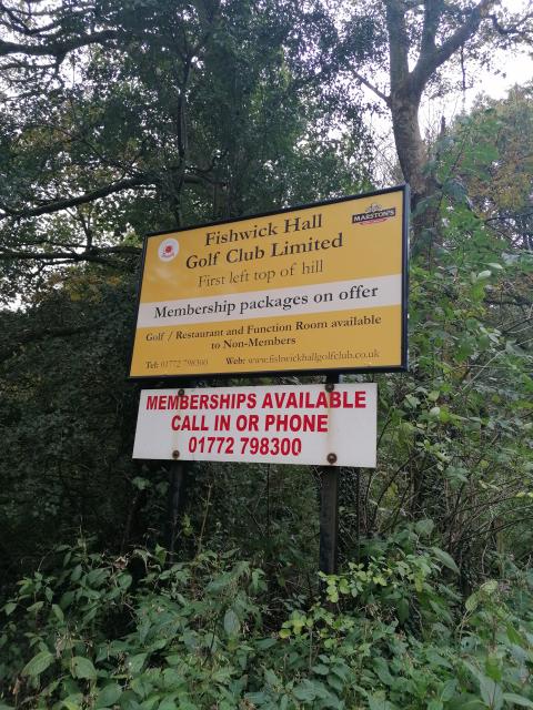 T:UK - Fishwick Golf Course