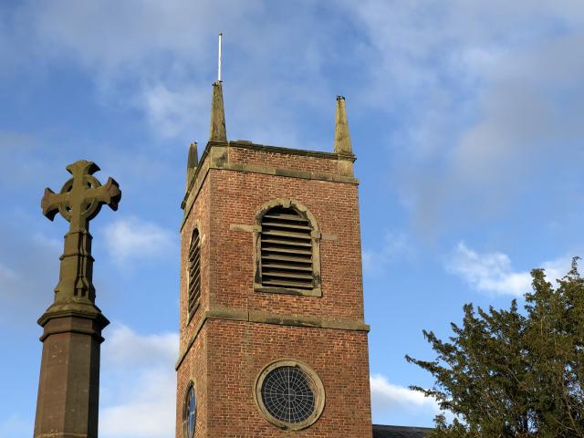 T:UK - Goostrey Church Tower Flagstaff