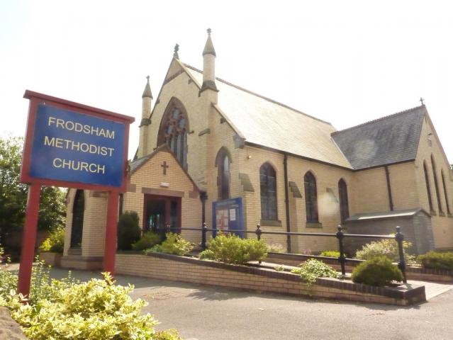 T:UK - Frodsham Methodist Church Spire