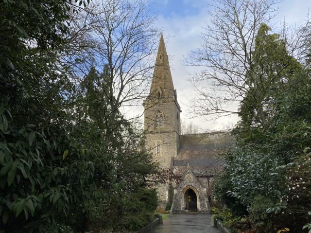 T:UK - Aborfield Church Spire