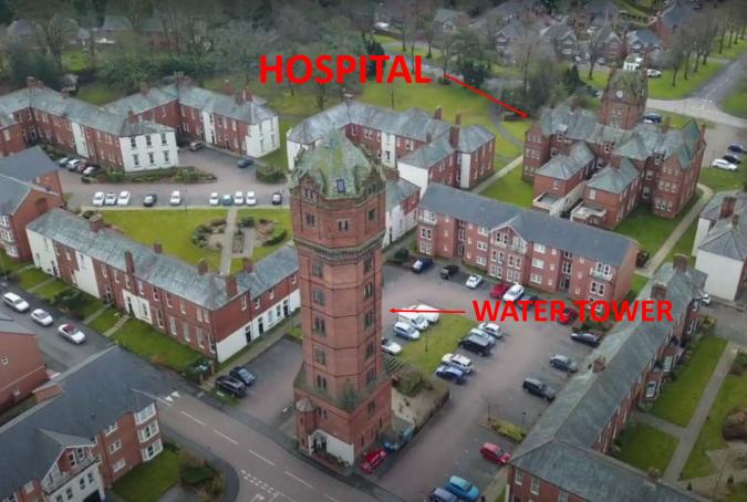 T:UK - Cheddleton Mental Hospital Vane