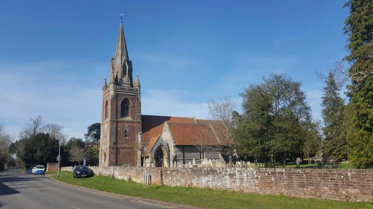 T:UK - Tilehurst Church Spire