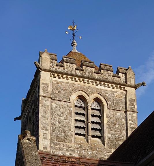 T:UK - Shipbourne Church Tower Vane