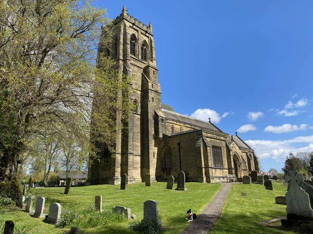 T:UK - Stannington Church Tower Vane