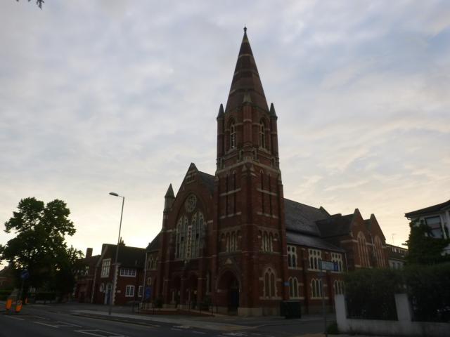 T:UK - Methodist Church Spire Surbiton