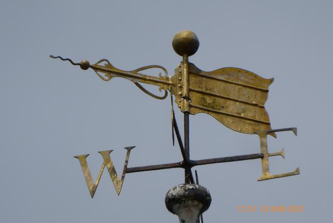 T:UK - Bletchingley Church Tower Vane