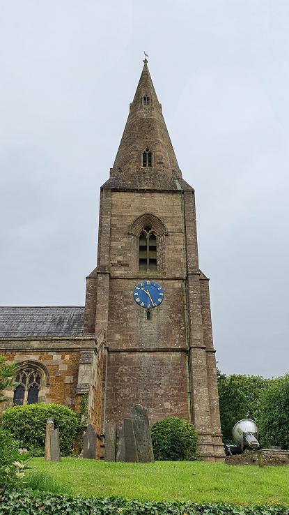 T:UK - Billesdon Church Spire
