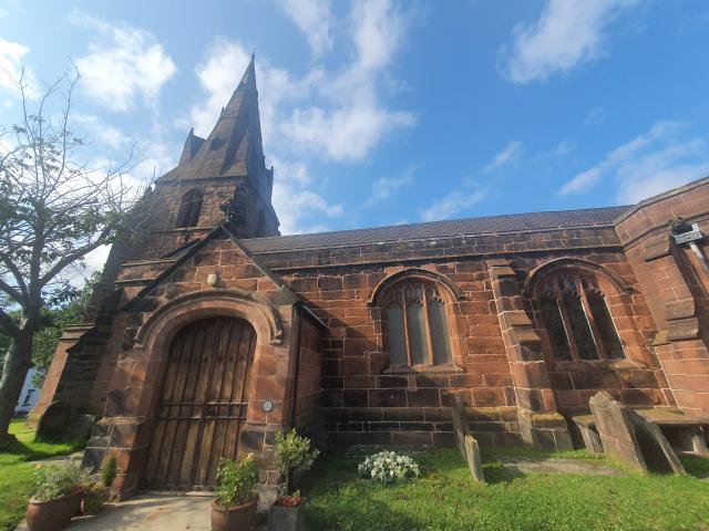 T:UK - Eastham Church Spire
