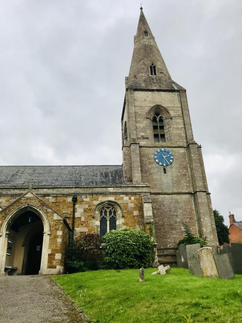 T:UK - Billesdon Church Spire