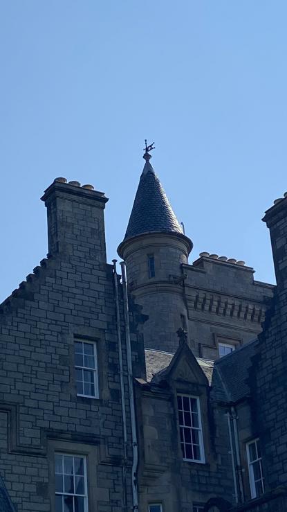 T:UK - Glengorm Castle Spire