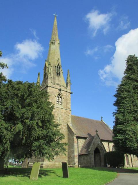 T:UK - Butterton Church Spire