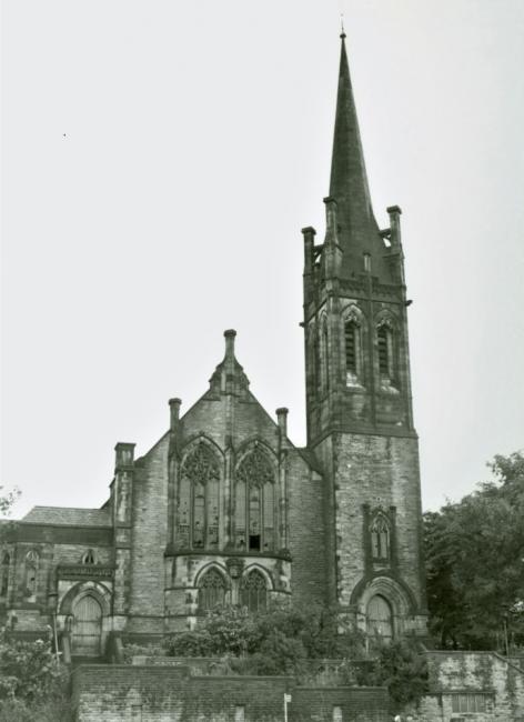 T:UK - Manchester Road Methodist Church Spire