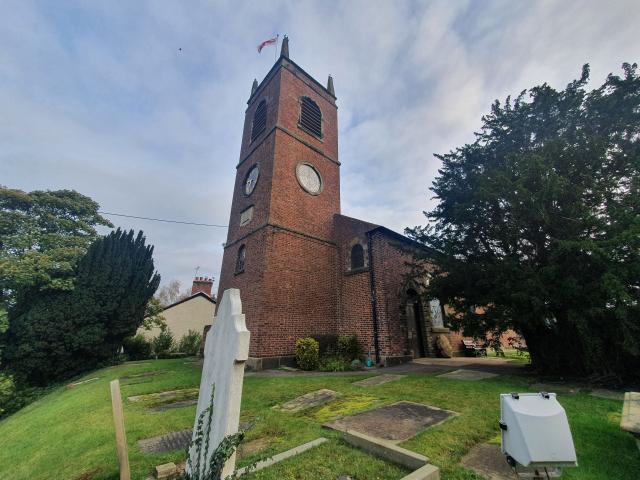 T:UK - Goostrey Church Tower Flagstaff