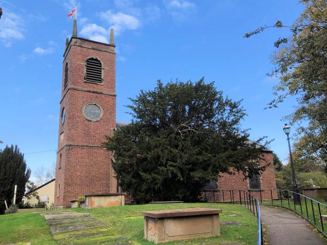 T:UK - Goostrey Church Tower Flagstaff