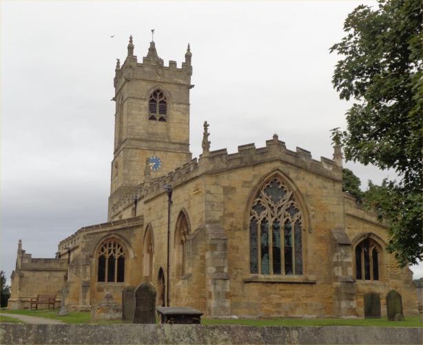 T:UK - Barnborough Church Tower Vane