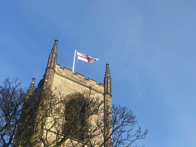 T:UK - Coley Church Tower Flagstaff