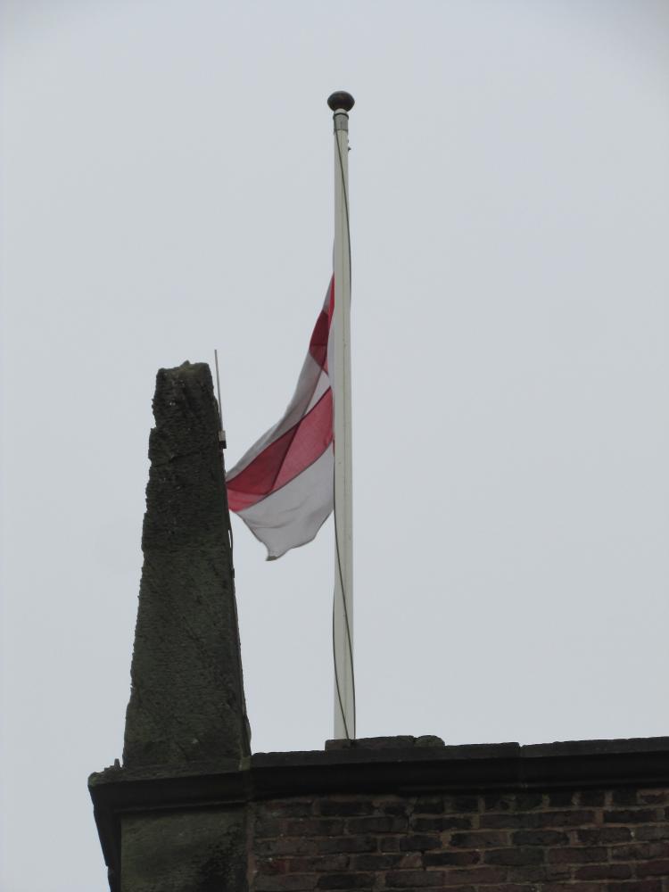T:UK - Goostrey Church Tower Flagstaff
