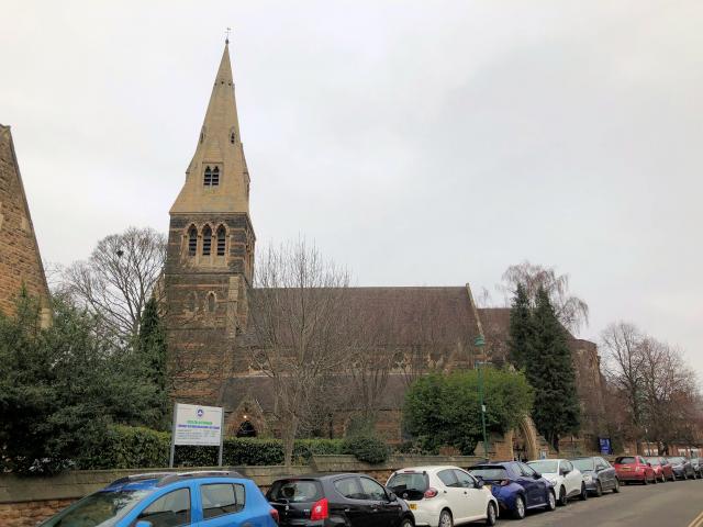 T:UK - All Saints Church Spire Nottingham
