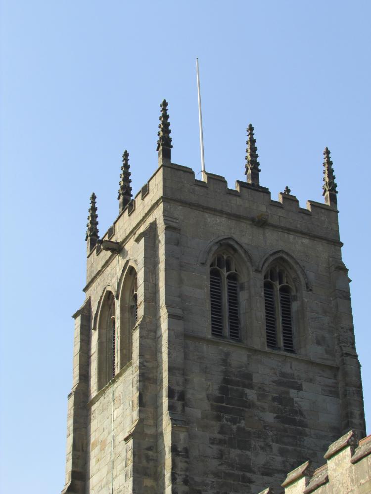 T:UK - Greasley Church Tower Flagstaff