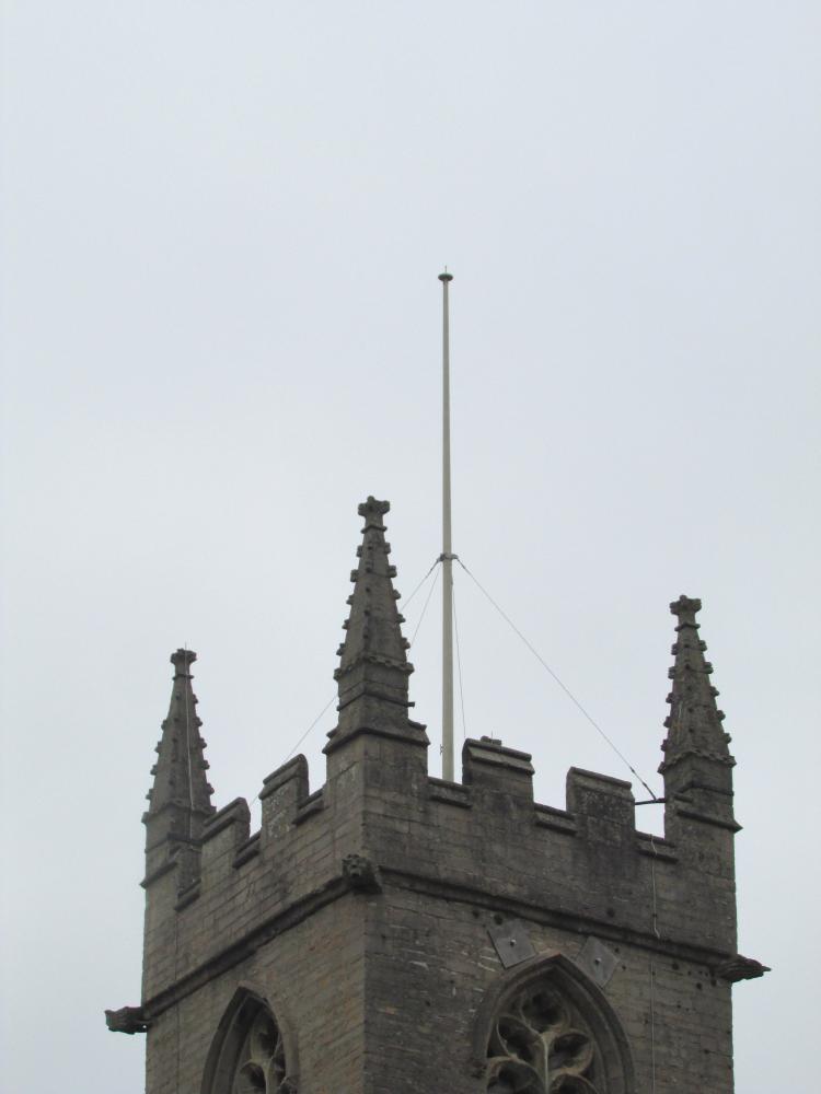 T:UK - Papplewick Church Tower Flagstaff