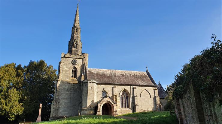 T:UK - Coleorton Church Spire