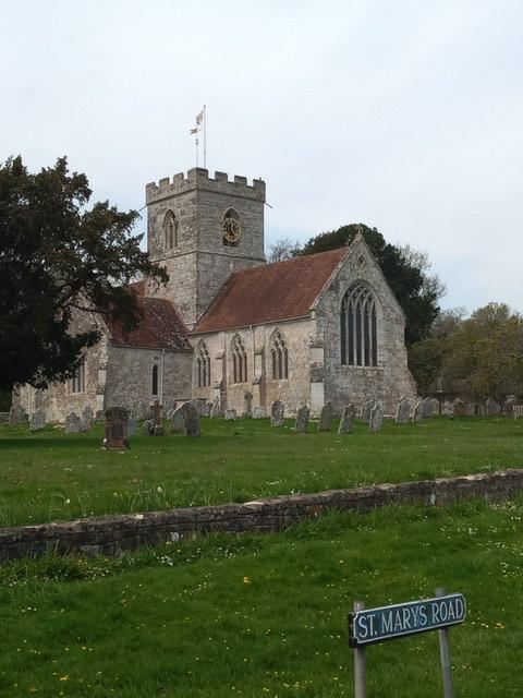 T:UK - Dinton Church Tower Flagstaff