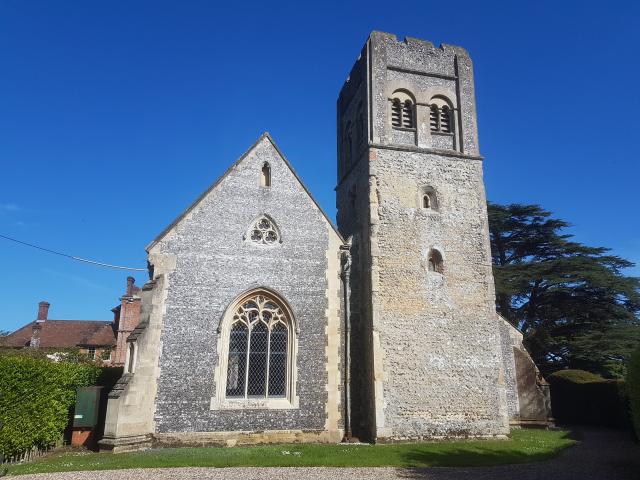 T:UK - Wickham Church Tower