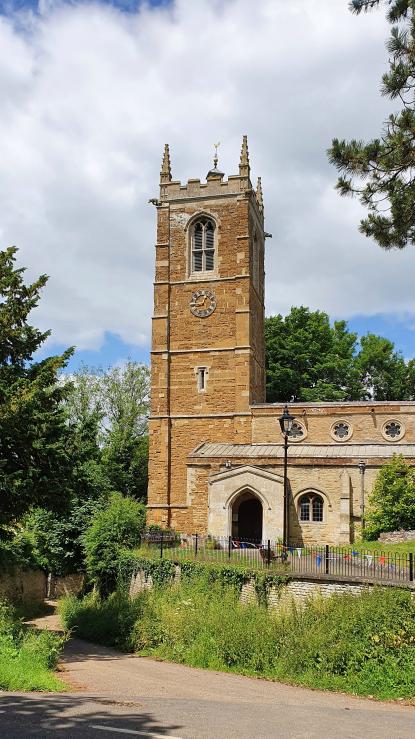 T:UK - Gretton Church Tower