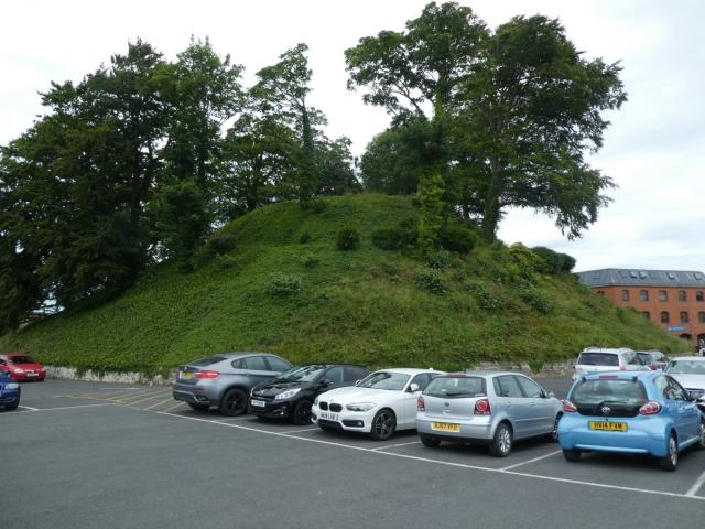 T:UK - Barnstaple Castle Flagstaff
