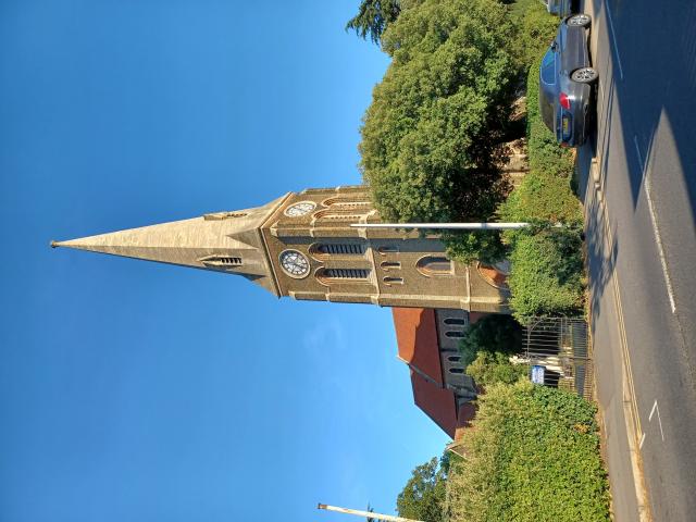 T:UK - Christ Church Spire Erith