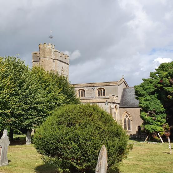 T:UK - Meare Church Tower Vane