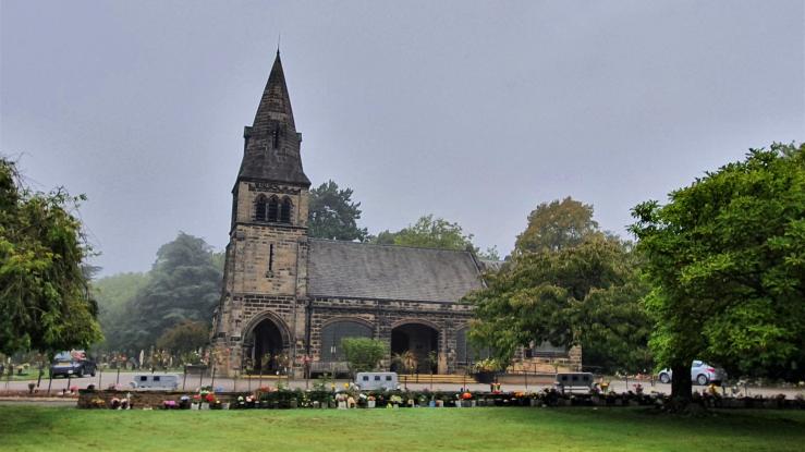 T:UK - Bulwell Cemetery Spire