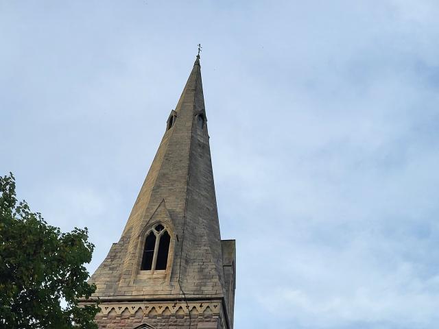 T:UK - Hunsingore Church Spire