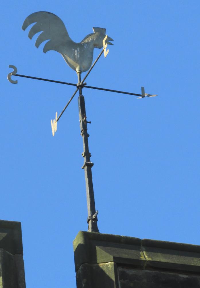 T:UK - Marshalls Cross Church Tower Vane