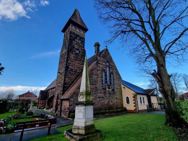 T:UK - Partington Church Spire