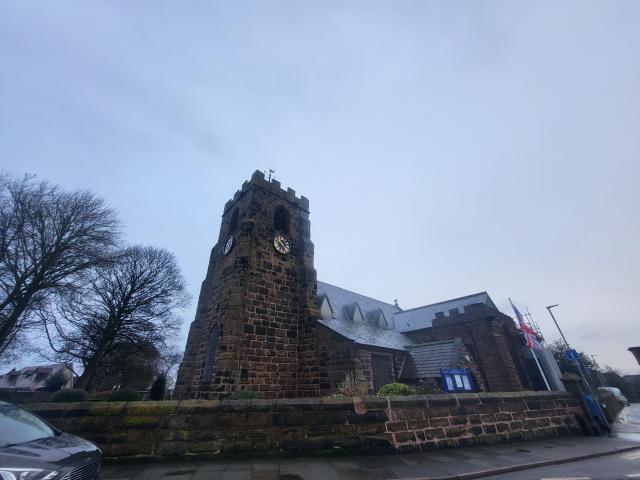 T:UK - Farnworth Church Tower Vane