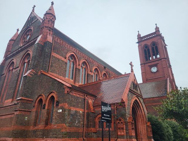 T:UK - Widnes St Pauls Church Tower Vane