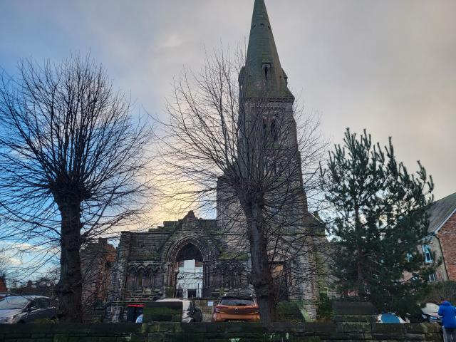 T:UK - Frodsham Methodist Church Spire
