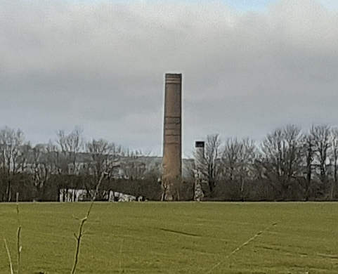 T:UK - Chirnside Paper Mills Chimney