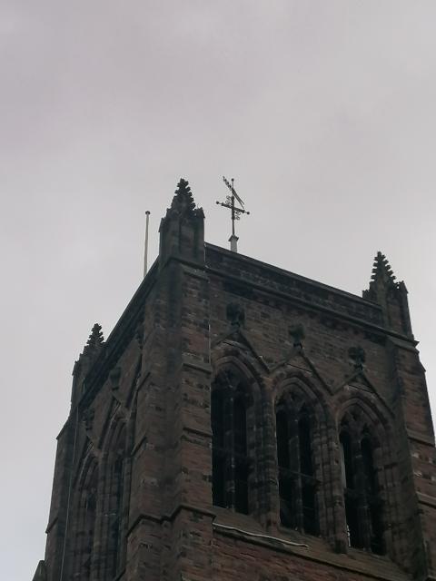 T:UK - Mossley Hill Church Tower Vane