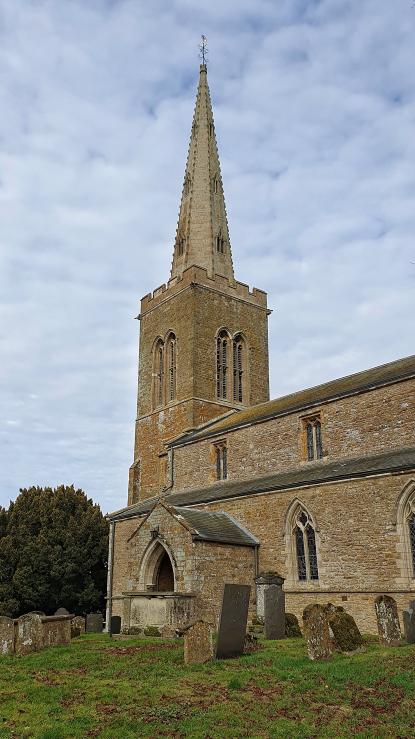 T:UK - Naseby Church Spire